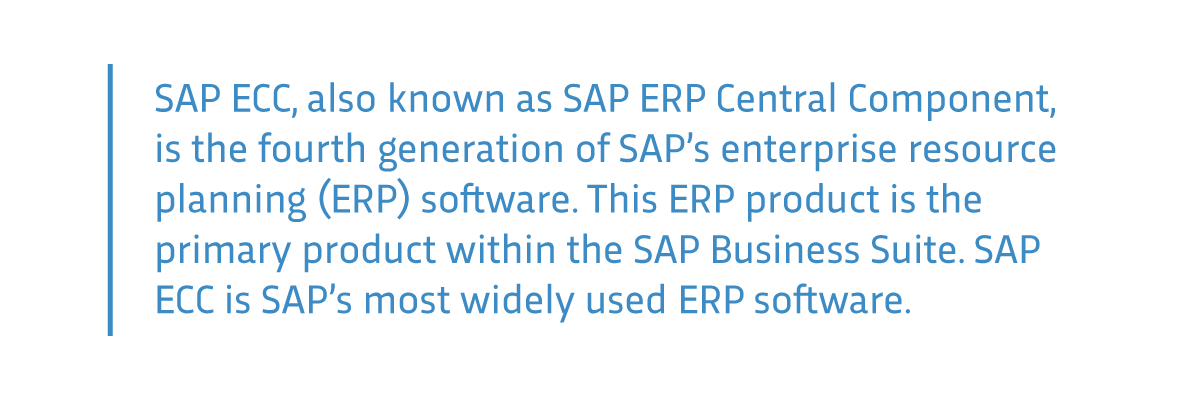 What is SAP ECC? [The Ultimate Guide] | Blog | Syntax