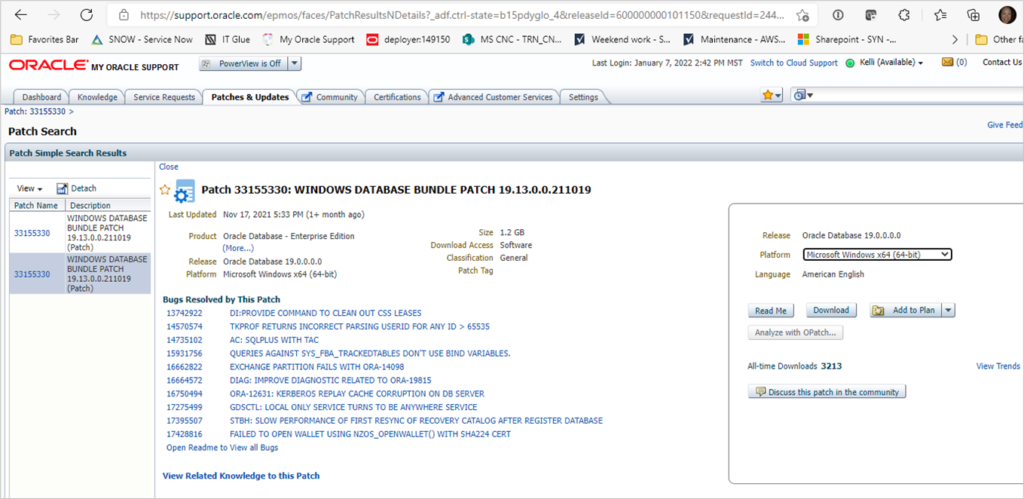 Upgrading the JD Edwards E1Local Oracle Database from 12c to 19c | Blog ...