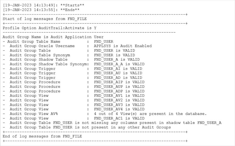 Understanding the Value and Functionality of Oracle EBS Audit Trail | Blog | Syntax