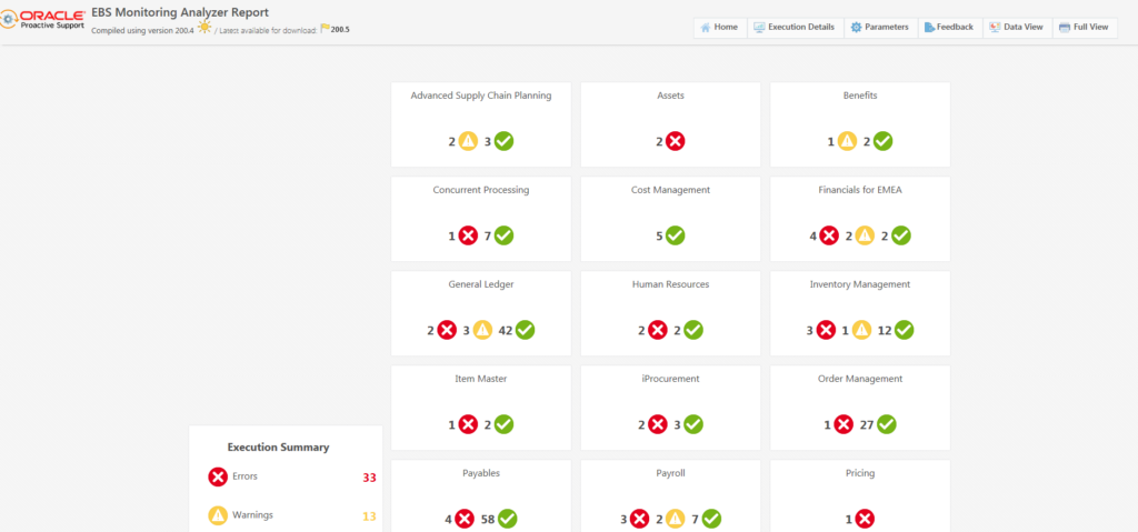 Improving EBS Performance with the Support Analyzer Bundle Menu Tool | Blog | Syntax