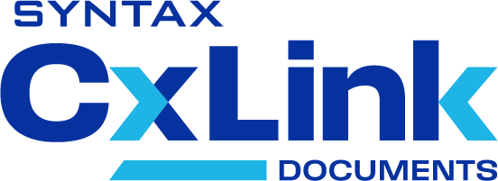 CxLink SAP | Solutions | Syntax